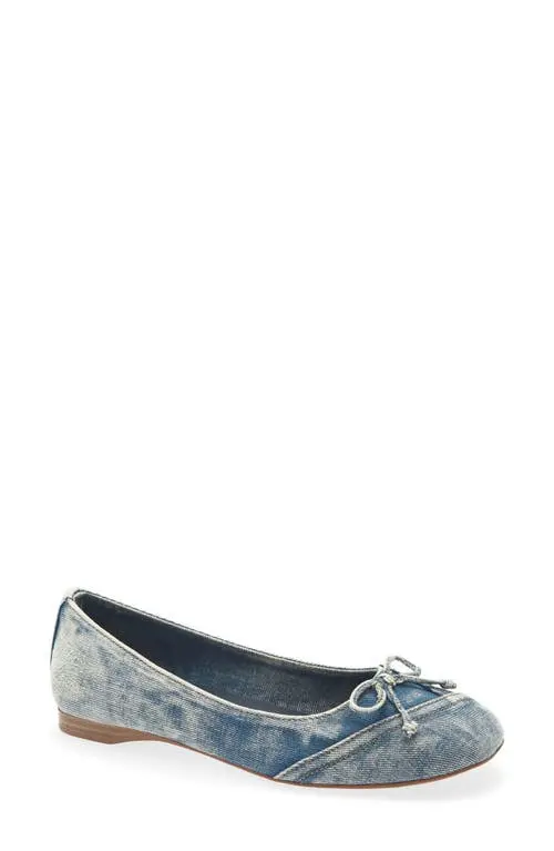 Jeffrey Campbell Kalli Flat - Blue Denim
