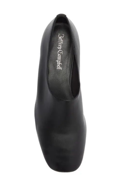 Jeffrey Campbell Common Faux Leather Flat