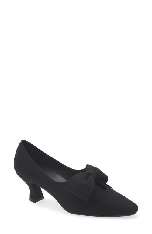 Jeffrey Campbell Hedgerow Bow Pump - Black