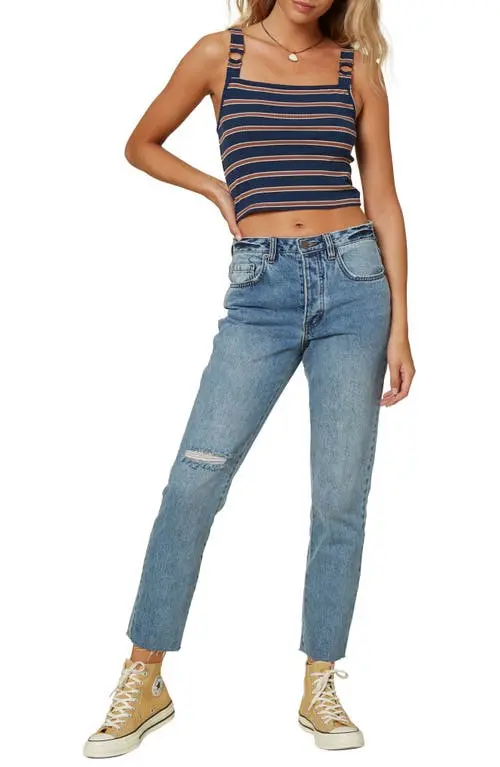 O'Neill Mahoney Crop Rib Tank