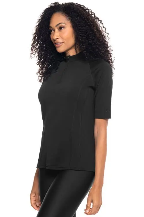 Coolibar Freestyle Short Sleeve Rash Guard