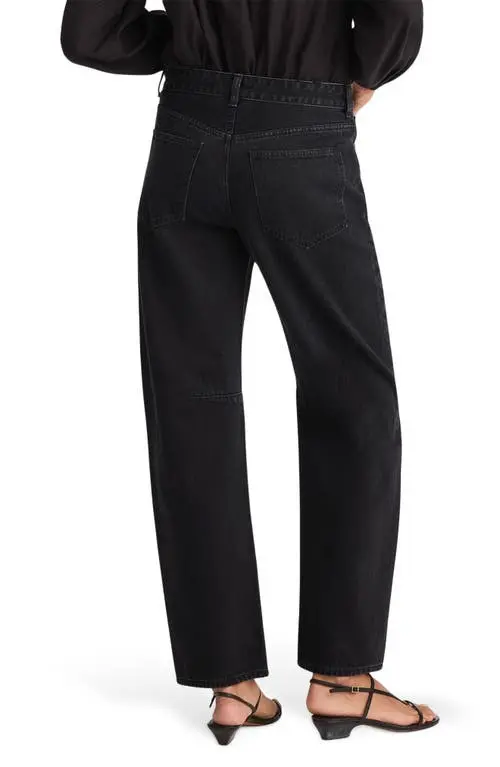Madewell The Darted Barrel Leg Jeans
