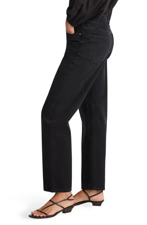 Madewell The Darted Barrel Leg Jeans