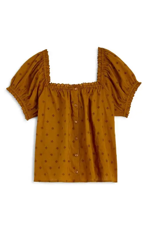 Madewell The Chateau Cotton Eyelet Top