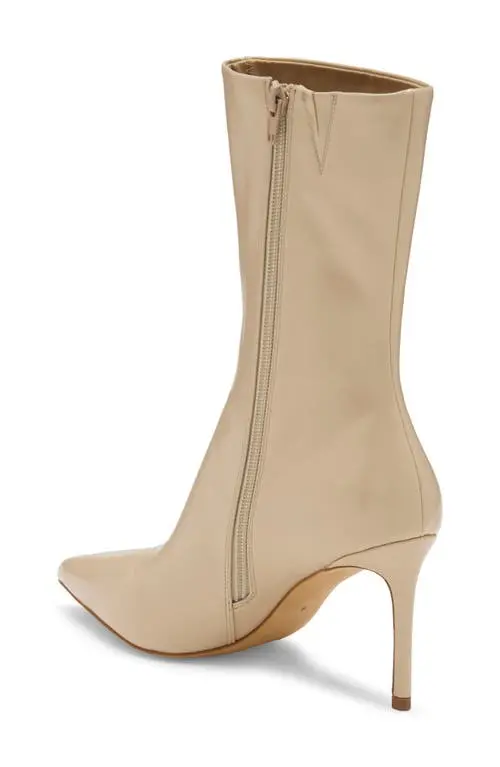 Jeffrey Campbell Everynite Pointed Toe Stiletto Bootie - Light Beige