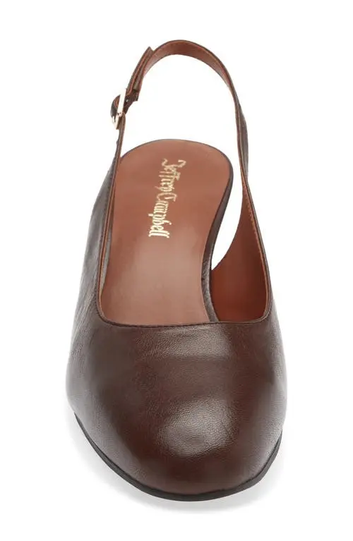 Jeffrey Campbell Mitsi Slingback Pump - Brown