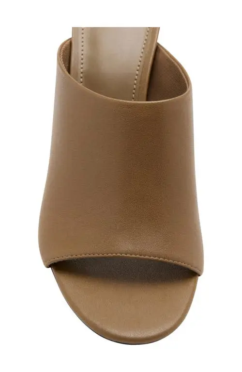 Mango Leather Slide Sandal