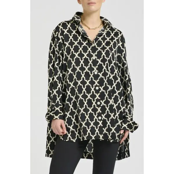SHIRTY Marnie Oversized Printed Shirt