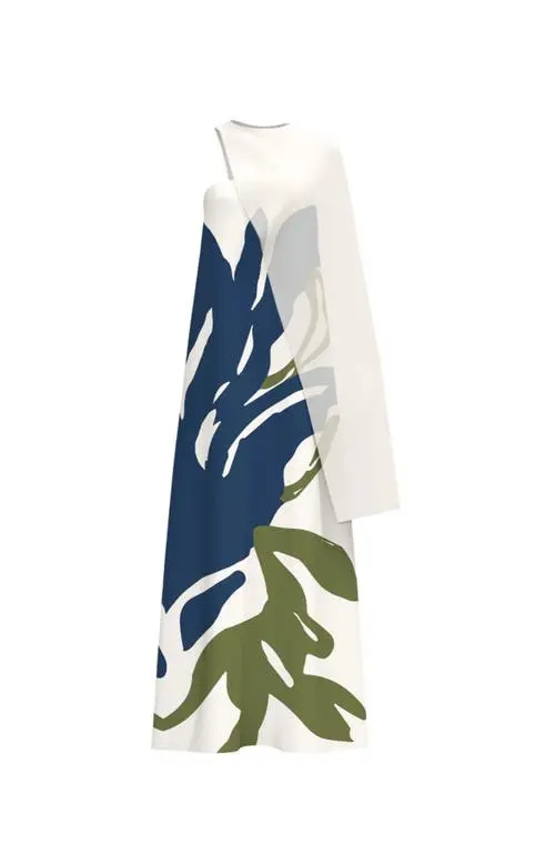 DIARRABLU Strapless Shawl Dress Lilo In Fsc Viscose
