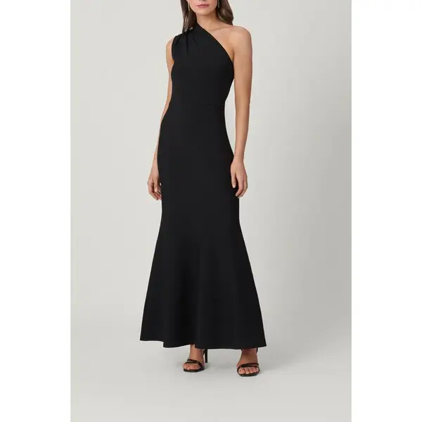 Shoshanna Ludlow Knit Carrington Dress - Jet