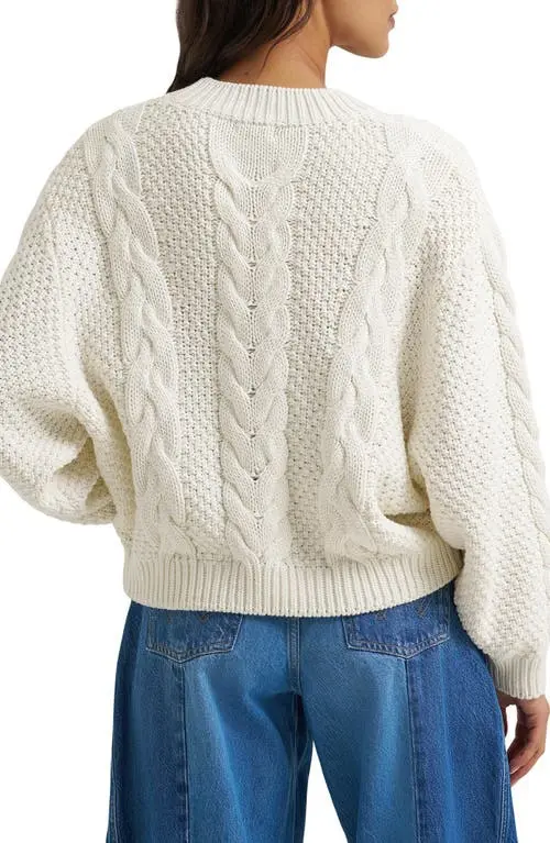 Wrangler Heritage Cable Crewneck Sweater