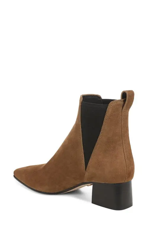 Veronica Beard Astra Bootie - Chestnut Suede