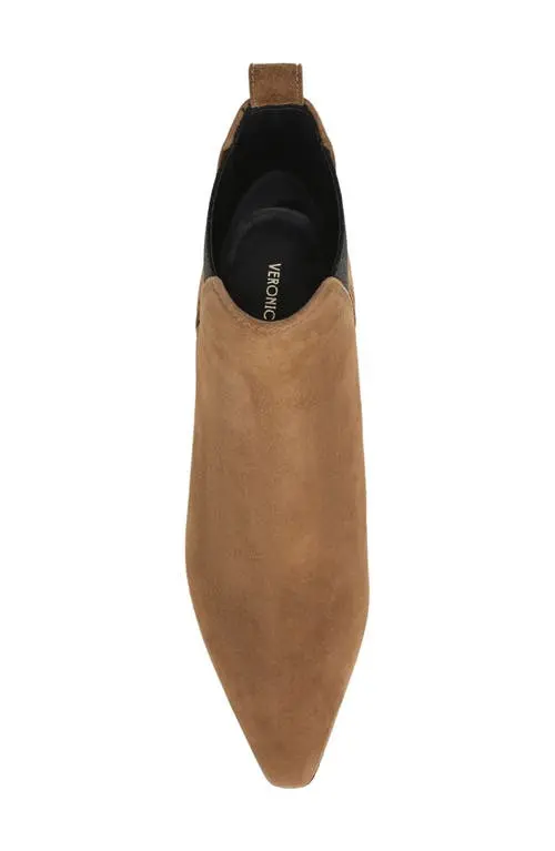 Veronica Beard Astra Bootie - Chestnut Suede