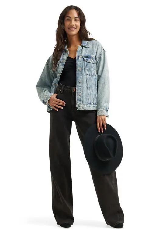 Wrangler Joey High Waist Wide Leg Jeans