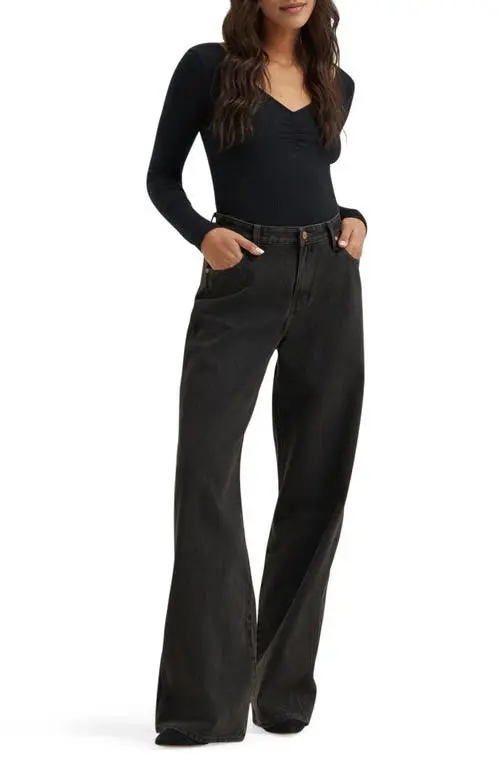 Wrangler Joey High Waist Wide Leg Jeans