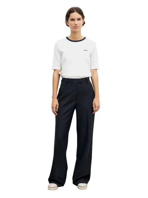 Gerard Darel Mimi Pinstripe Wide Pants