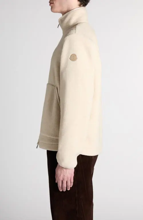 Moncler Zip Up Fleece Cardigan