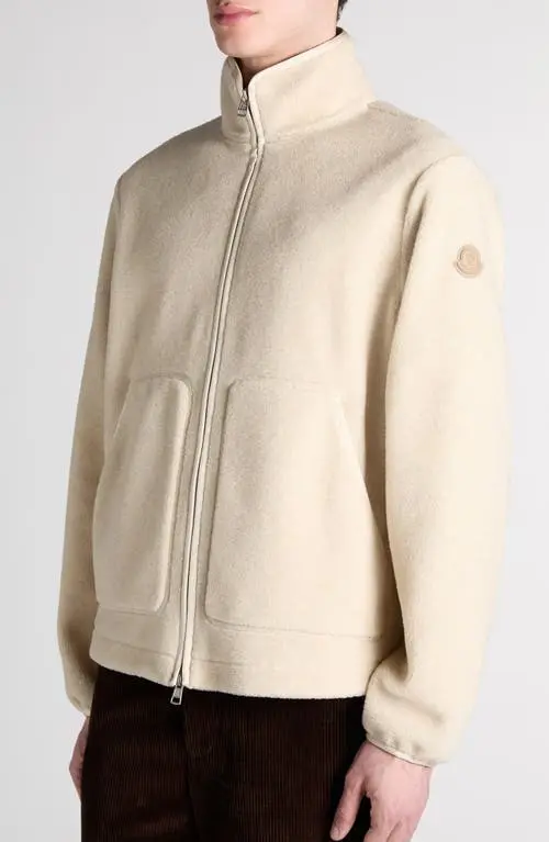 Moncler Zip Up Fleece Cardigan