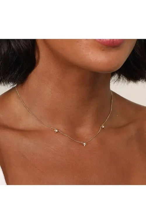 ASTRID & MIYU Cosmic Star Charm Necklace