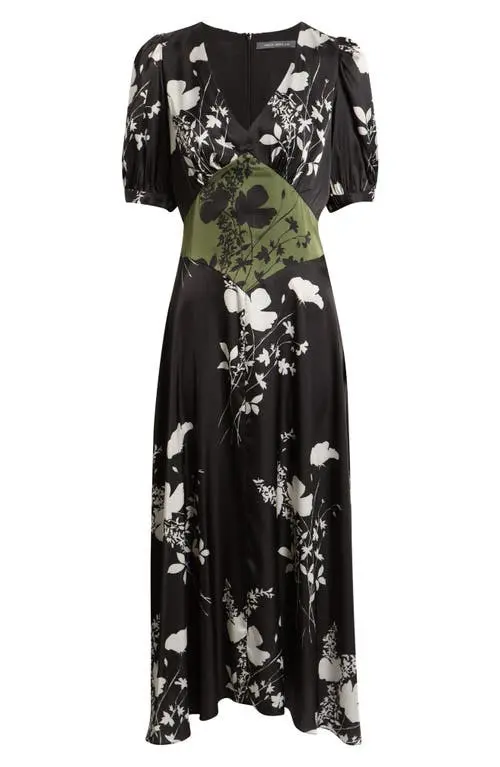Julia Jordan Mixed Print Floral Dress