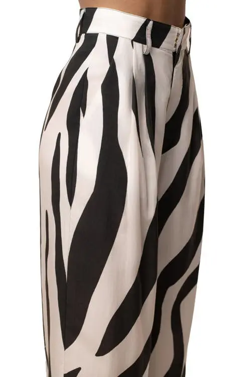JLUXLABEL Zebra Essential Flow Trouser