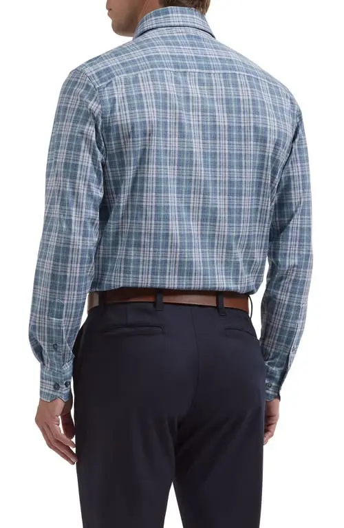 Bugatchi Devon Ooohcotton® Plaid Button-up Shirt