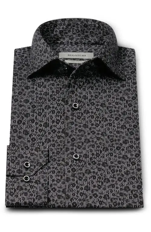 Bugatchi Devon Ooohcotton® Print Button-up Shirt