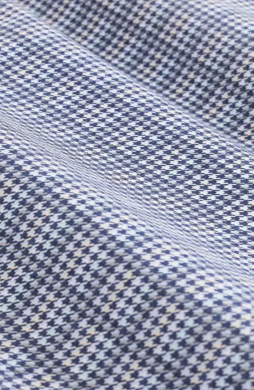 Bugatchi Devon Ooohcotton® Houndstooth Button-up Shirt