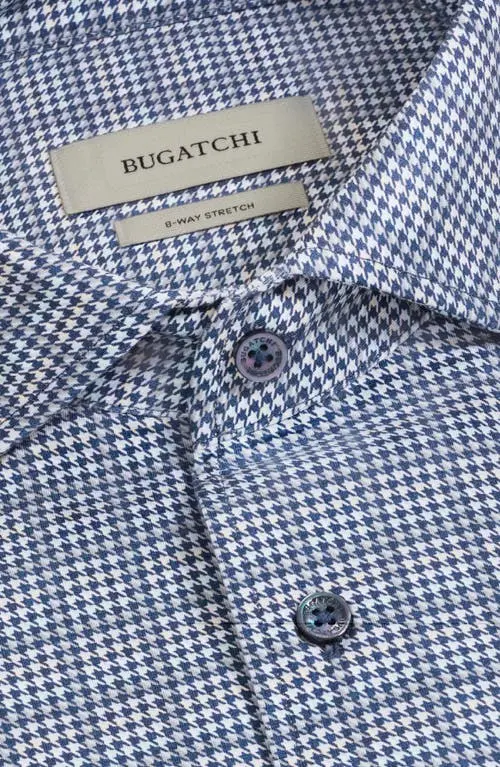 Bugatchi Devon Ooohcotton® Houndstooth Button-up Shirt