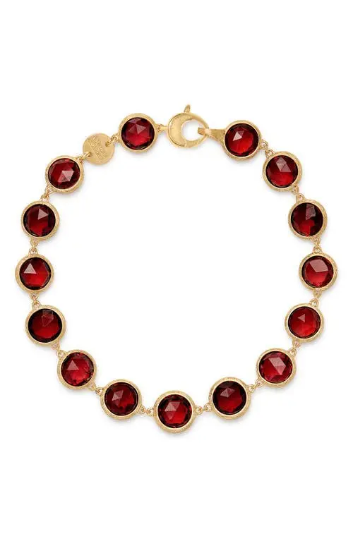 Marco Bicego Jaipur Color Garnet Bracelet - Gold
