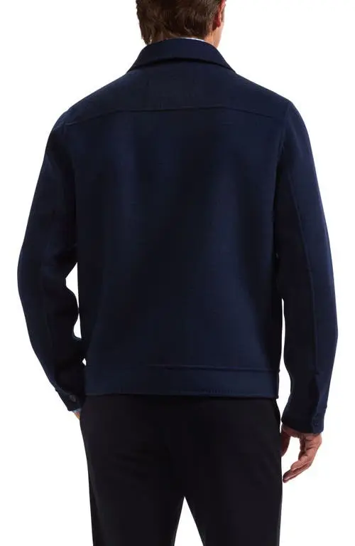 Bugatchi Wool Blend Blouson Jacket