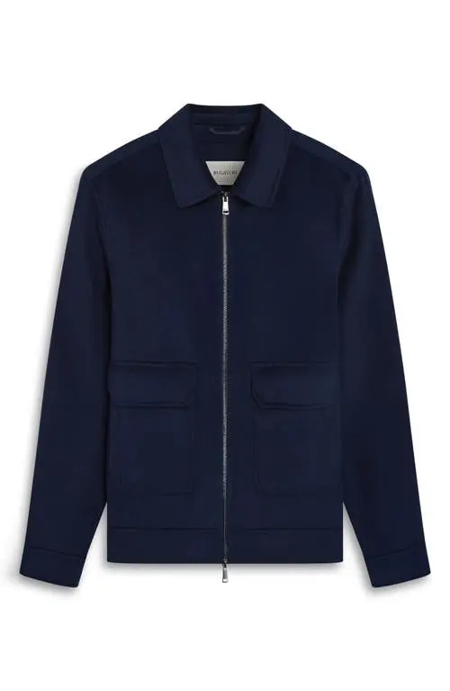 Bugatchi Wool Blend Blouson Jacket