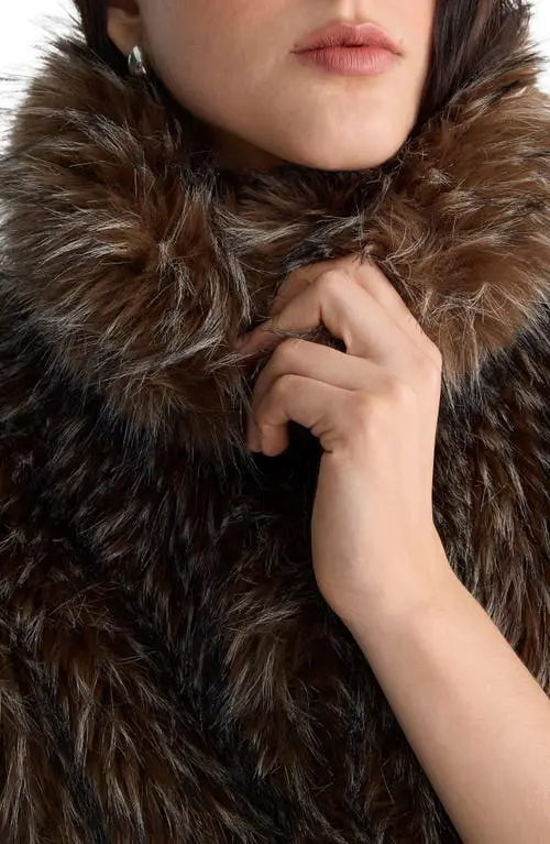 Diane Von Furstenberg Malin Faux Fur Vest