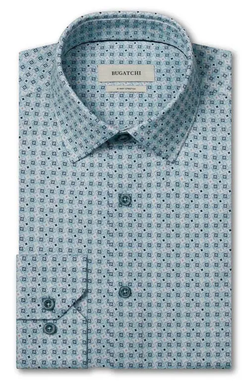 Bugatchi James Ooohcotton® Printed Button-up Shirt