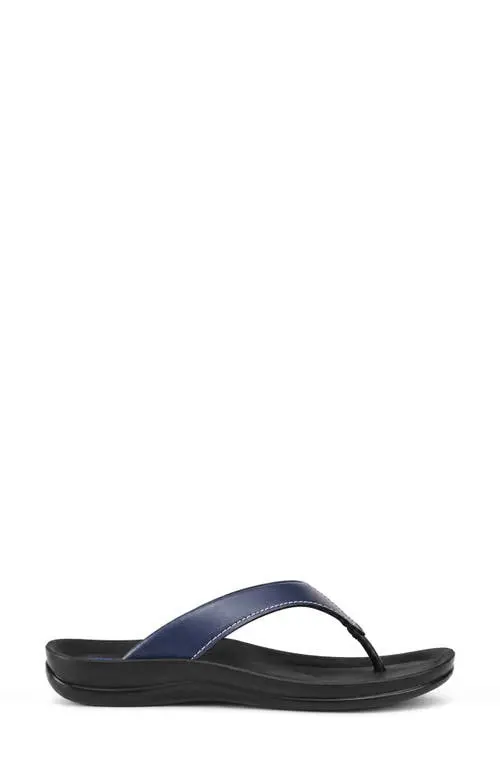 AEROTHOTIC Amicia Flip Flop - Navy