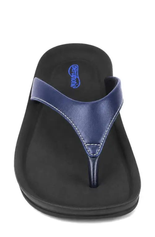 AEROTHOTIC Amicia Flip Flop - Navy