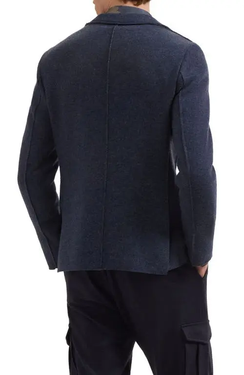 Bugatchi Wool Blend Blazer - Night Blue