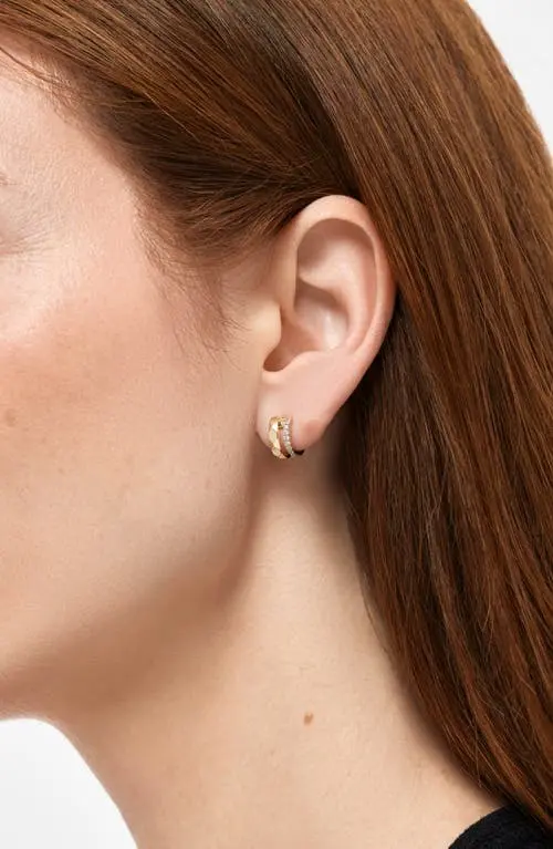 ANA LUISA Esme Cubic Zirconia Huggie Hoop Earrings