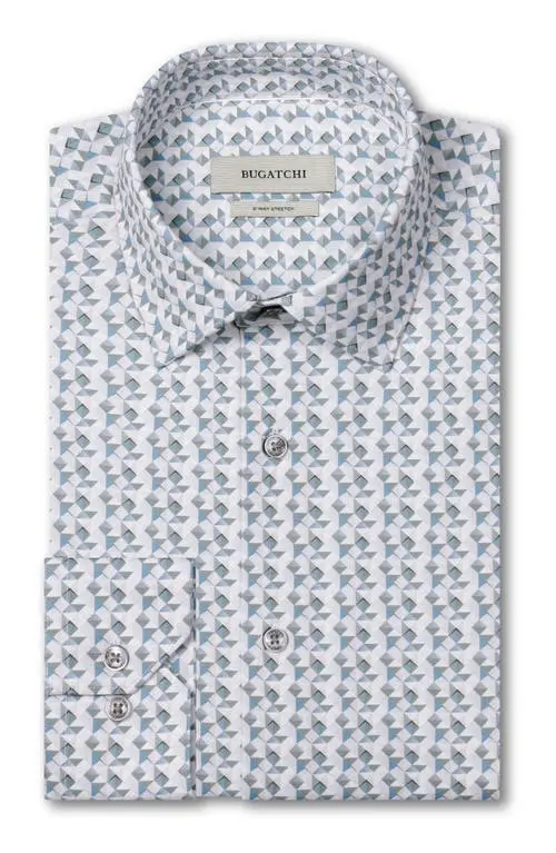 Bugatchi James Ooohcotton® Geo Print Button-up Shirt