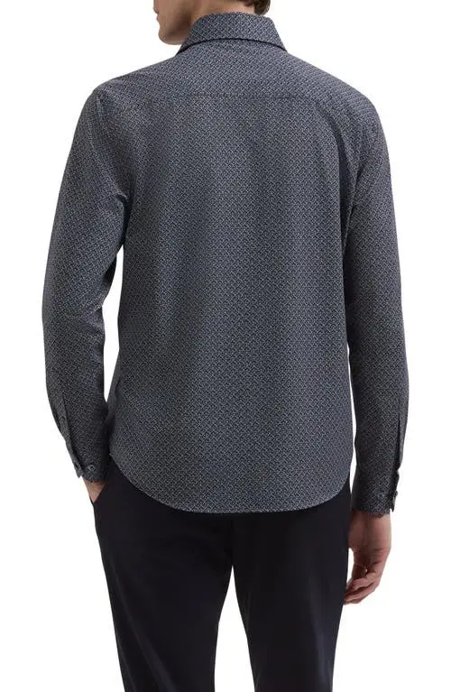 Bugatchi Devon Ooohcotton® Print Button-up Shirt