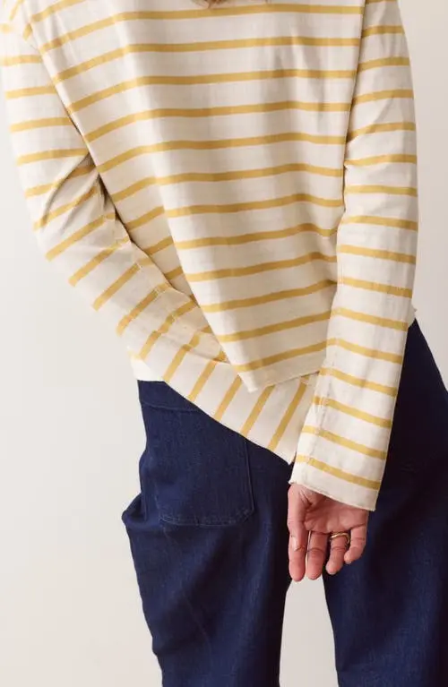 Marine Layer Juno Long Sleeve Stripe Top