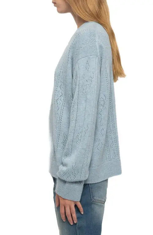 Zadig&Voltaire Markuz Pointelle Crewneck Sweater