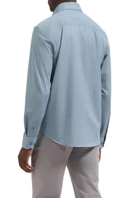 Bugatchi Devon Ooohcotton® Geo Print Button-up Shirt