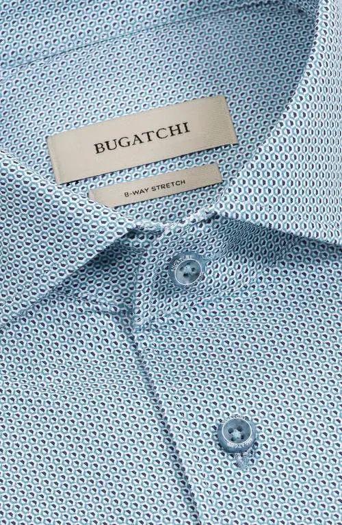 Bugatchi Devon Ooohcotton® Geo Print Button-up Shirt