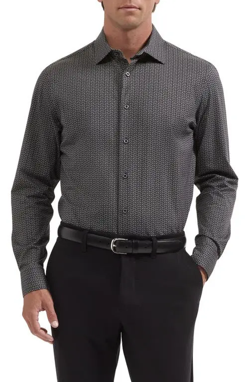 Bugatchi James Ooohcotton® Print Button-up Shirt