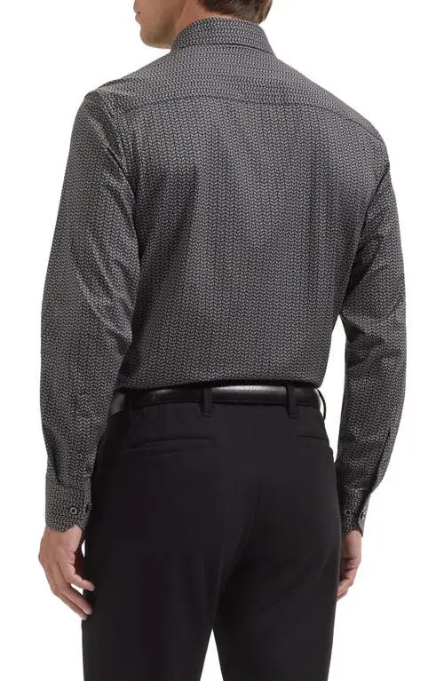 Bugatchi James Ooohcotton® Print Button-up Shirt