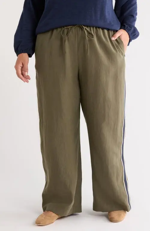 Caslon Pull On Twill Pants