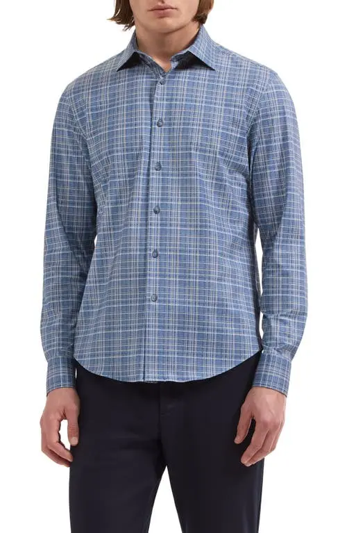 Bugatchi James Ooohcotton® Button-up Shirt - Indigo