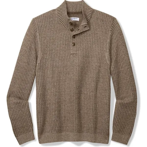 Tommy Bahama Autumn Pier Button Placket Sweater - Auberage