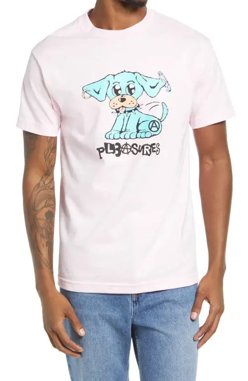PLEASURES Ruff Graphic Tee